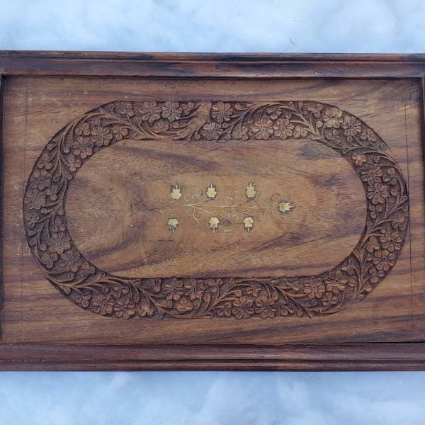 Carved Wood Trays - Etsy