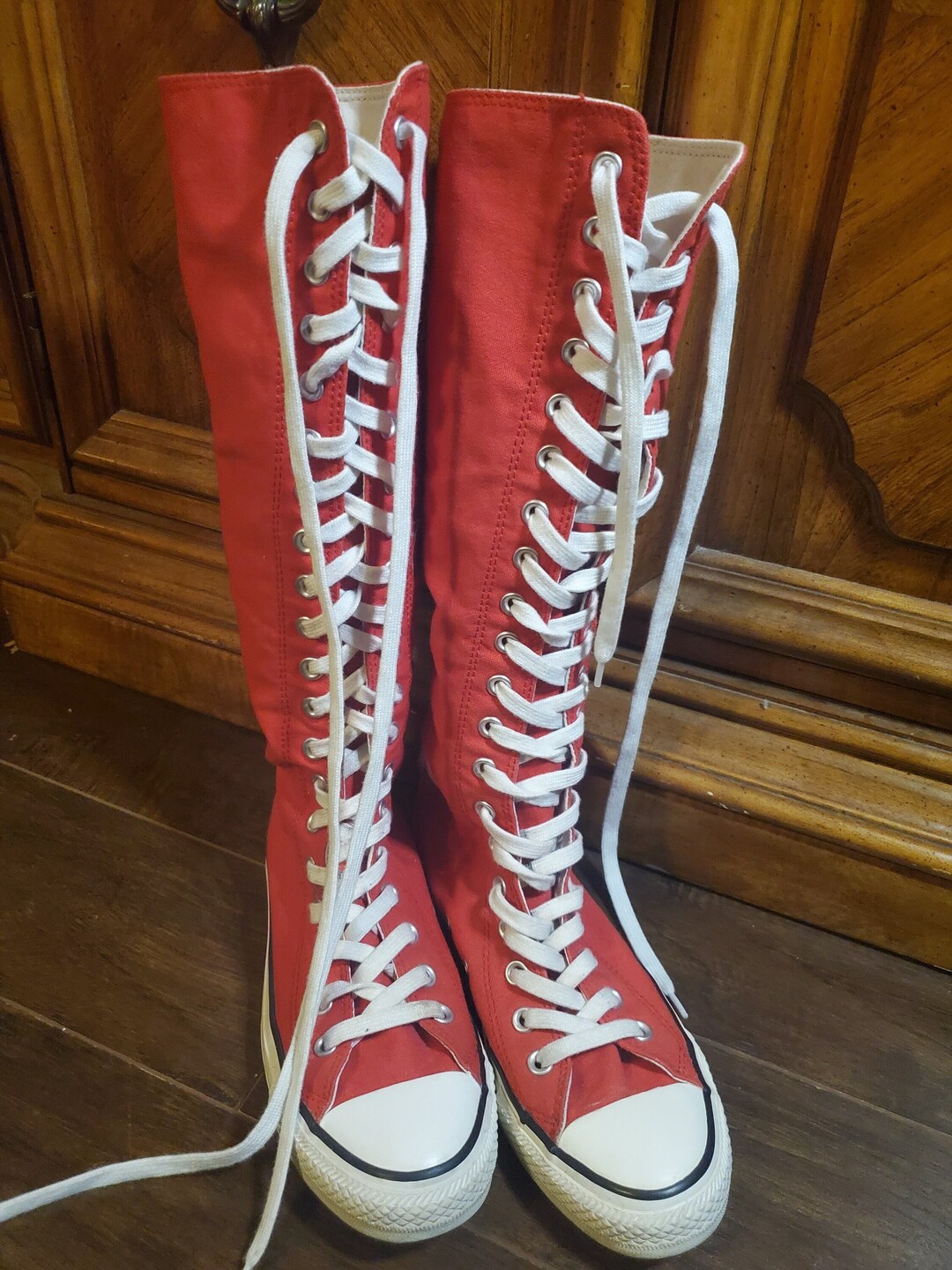 Converse Chuck Taylor All Star Knee High Sneakers Women's - Etsy