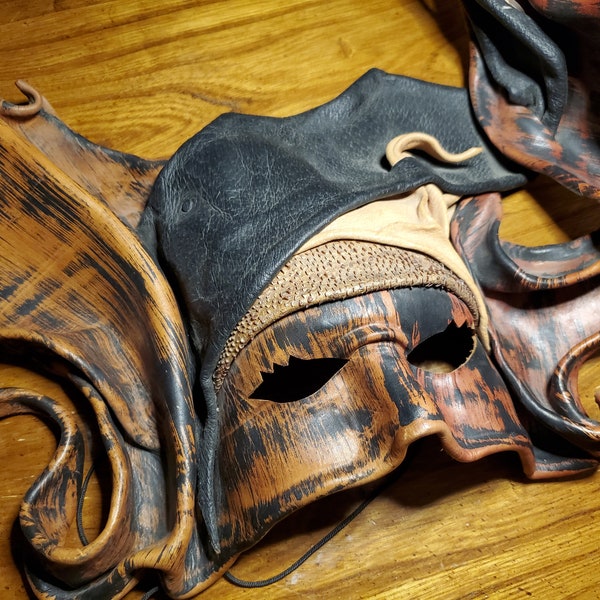 Leather Bandit Mask - Etsy
