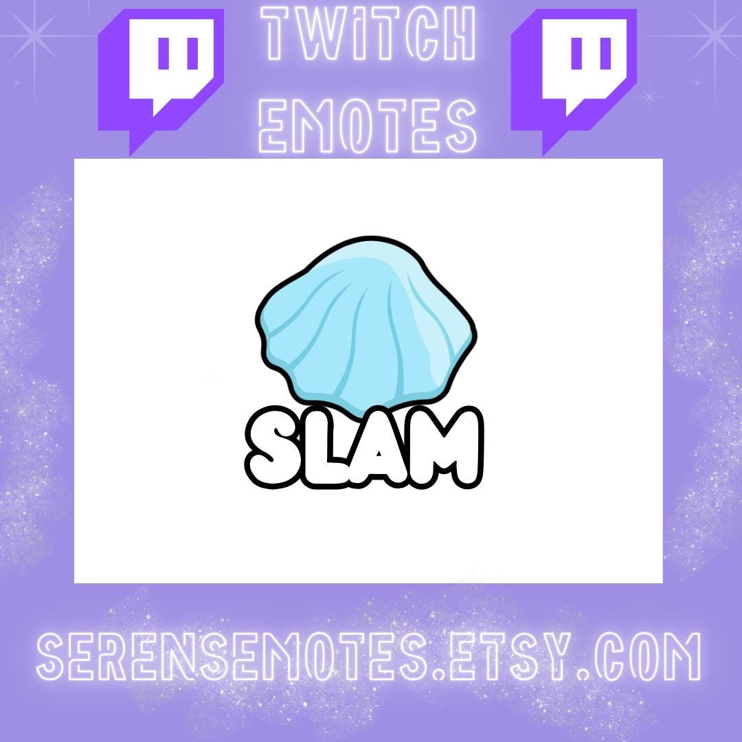 Clam Emote / Twitch Emote / Discord Emote - Etsy