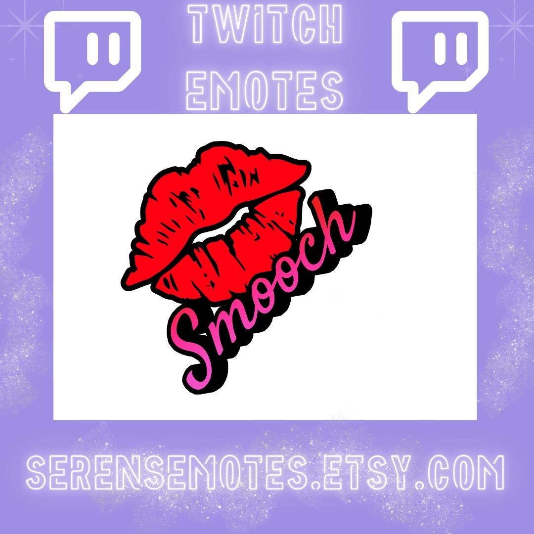 Smooch Emote / Twitch Emote / Discord Emote - Etsy