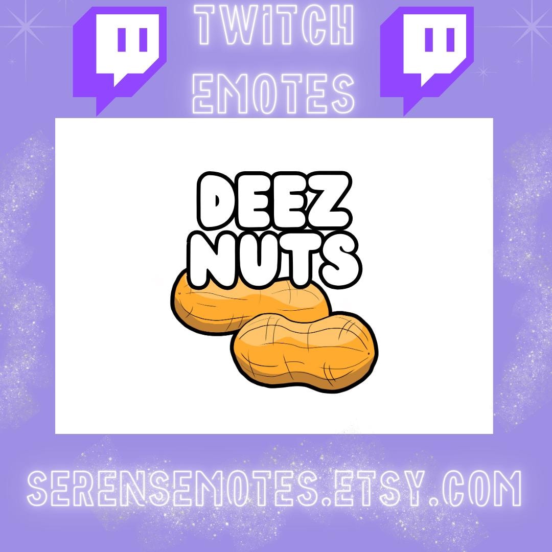 Peanuts Emote / Twitch Emote / Discord Emote - Etsy