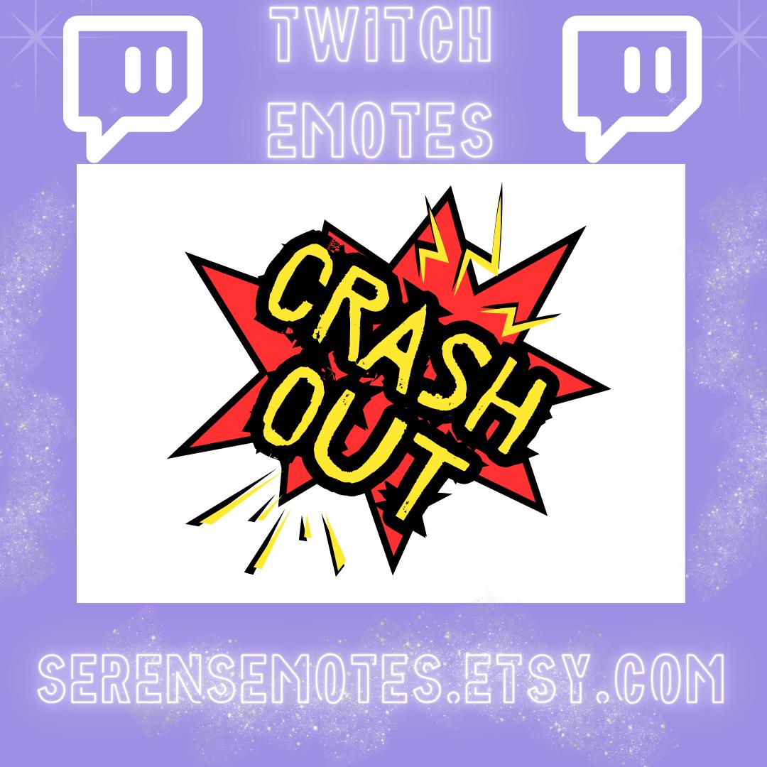 Crash Out Emote / Twitch Emote / Discord Emote - Etsy