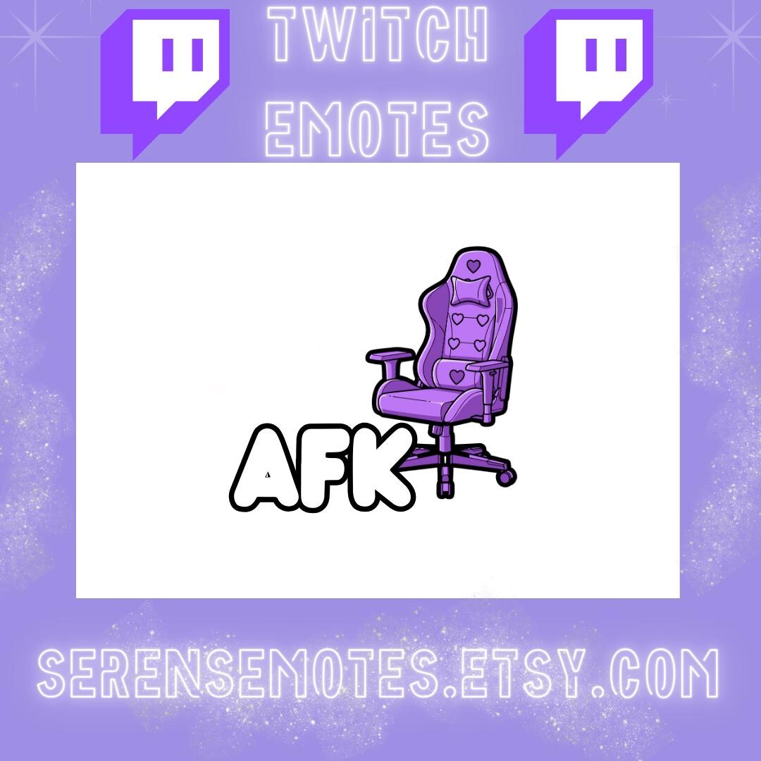 AFK Emote / Twitch Emote / Discord Emote - Etsy UK