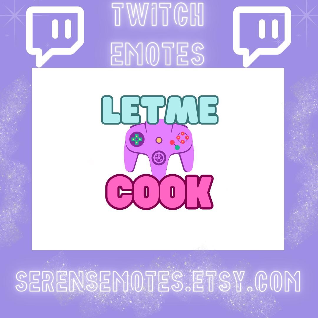 Let Me Cook Emote / Twitch Emote / Discord Emote - Etsy