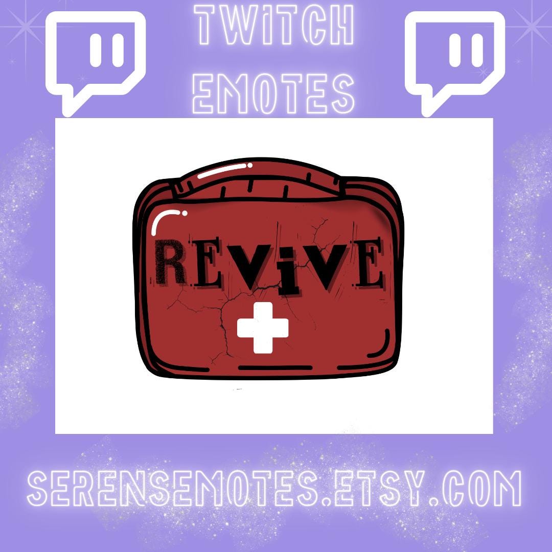 Twitch Emote / Discord Emote / Revive Emote - Etsy