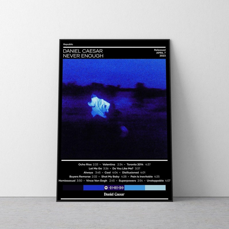 Daniel Caesar Music Covers - Etsy