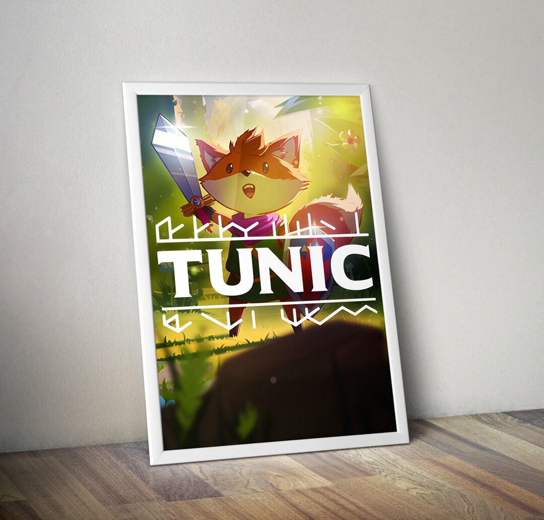 Tunic Poster | Tunic Video Game Poster | Gaming Poster | Game Poster ...