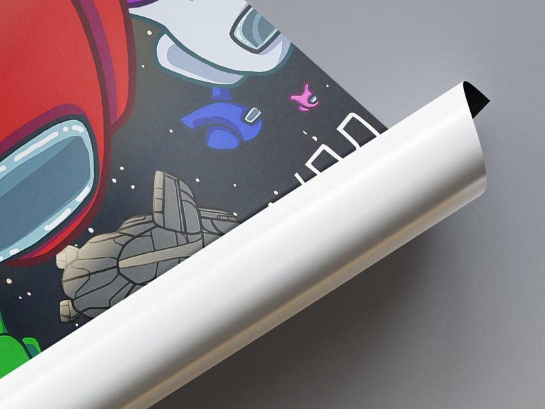 Among Us Poster | Among Us Video Game Poster | Gaming Poster | Game ...