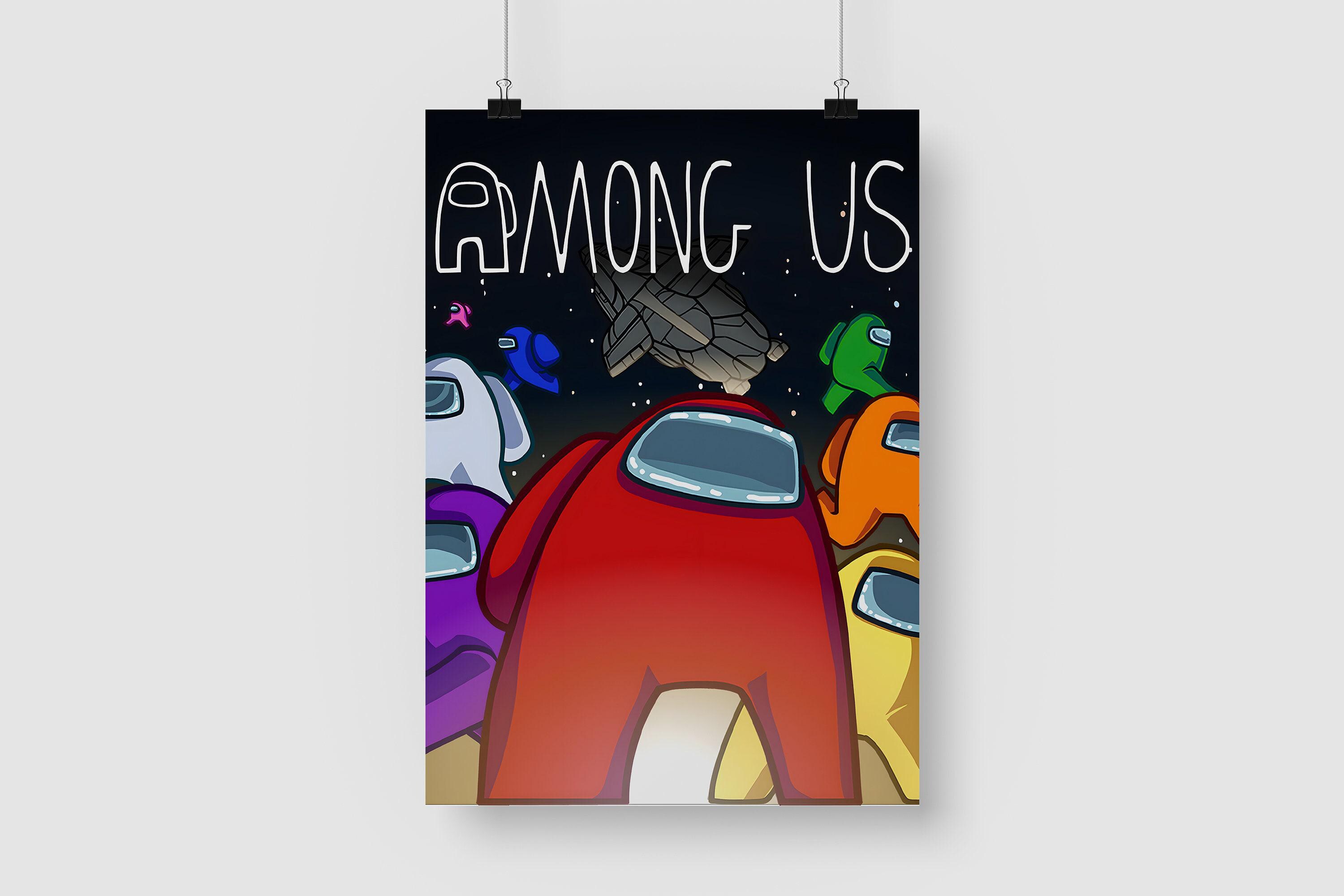 Among Us Poster | Among Us Video Game Poster | Gaming Poster | Game ...