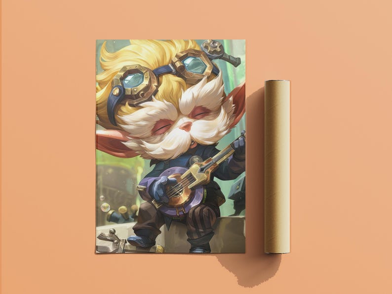 Heimerdinger Professor Arcane Poster | Arcane Heimerdinger Video Game ...