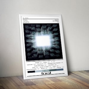 Tool Poster | Aenima Poster | Rock Music Poster | Album Cover Poster ...