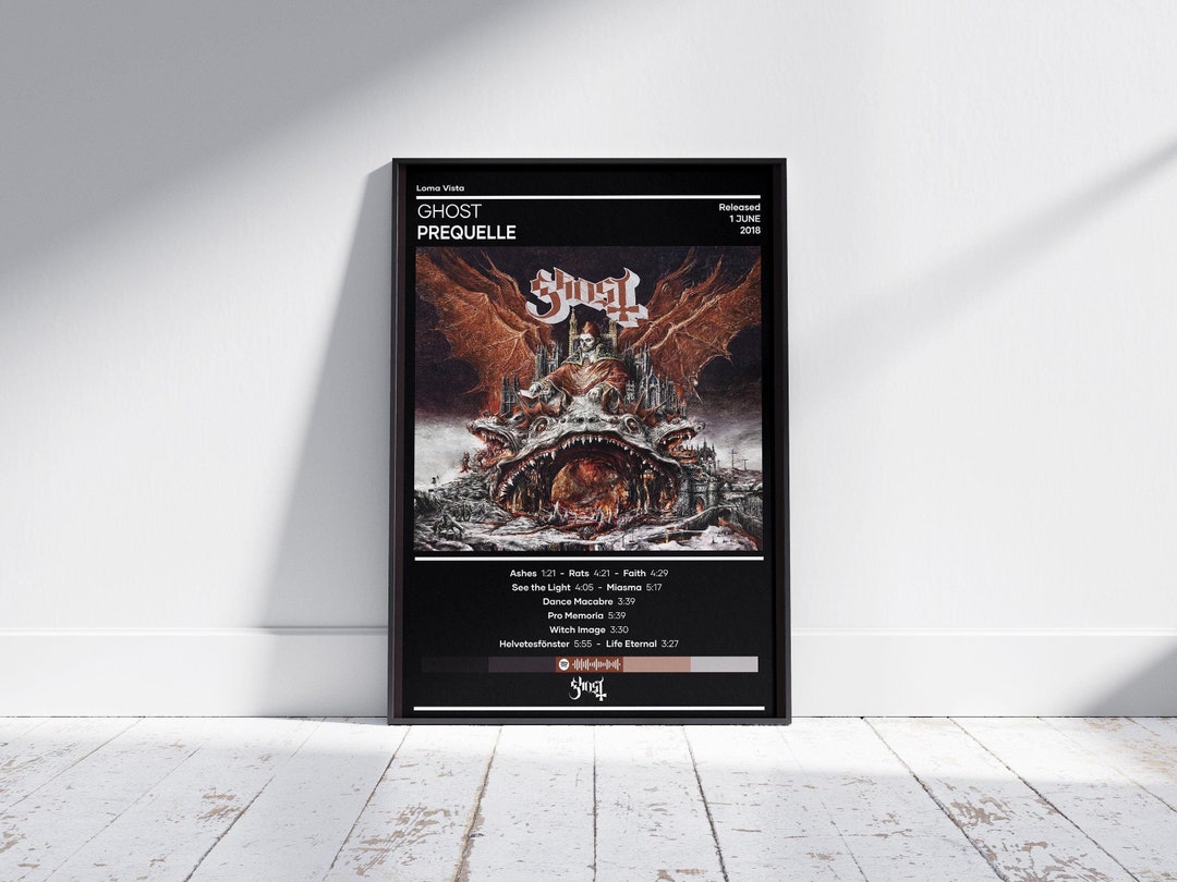 Ghost Poster | Prequelle Poster | Metal Music Poster | Album Cover ...