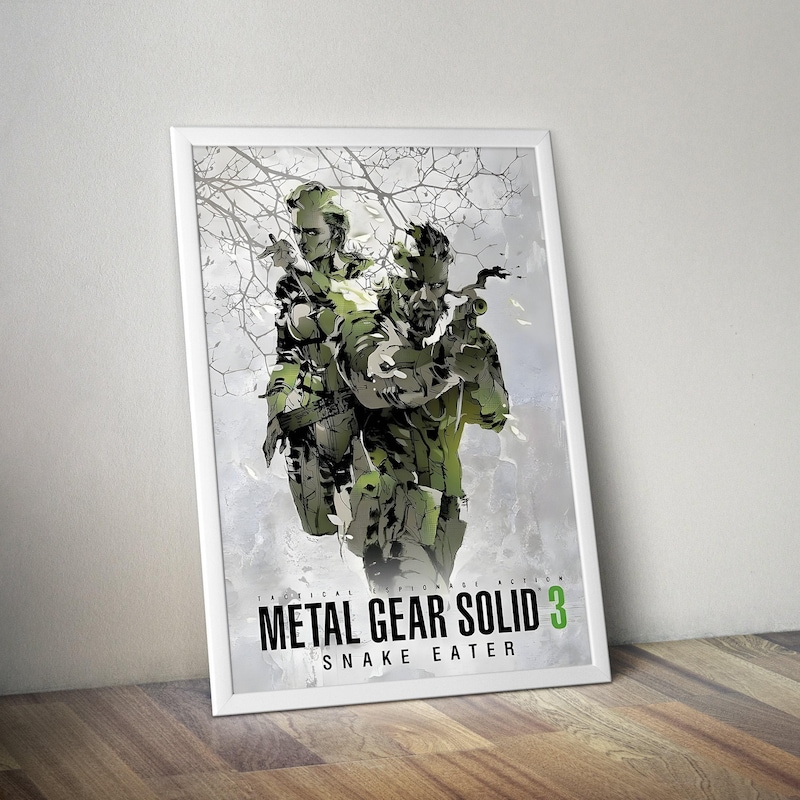 Metal Gear Solid 3 Posters - Etsy