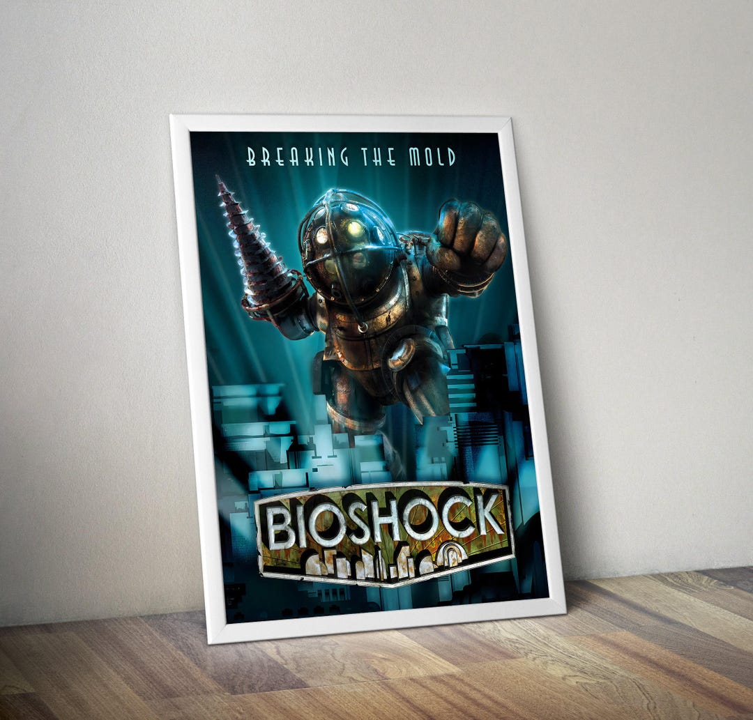 Bioshock Poster | Bioshock 1 Poster | Gaming Poster | Game Poster ...