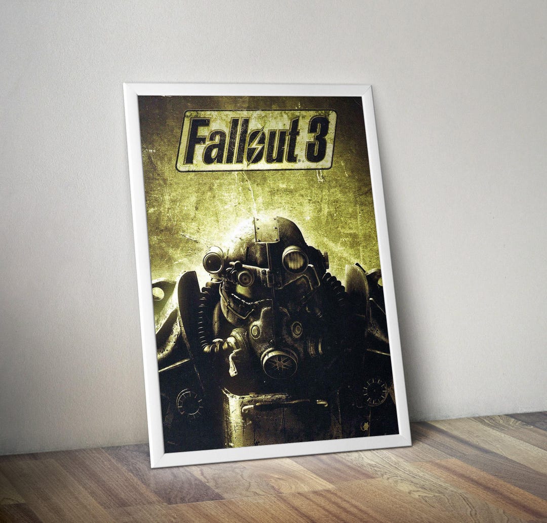Fallout Poster | Fallout Video Game Poster | Gaming Poster | Game ...
