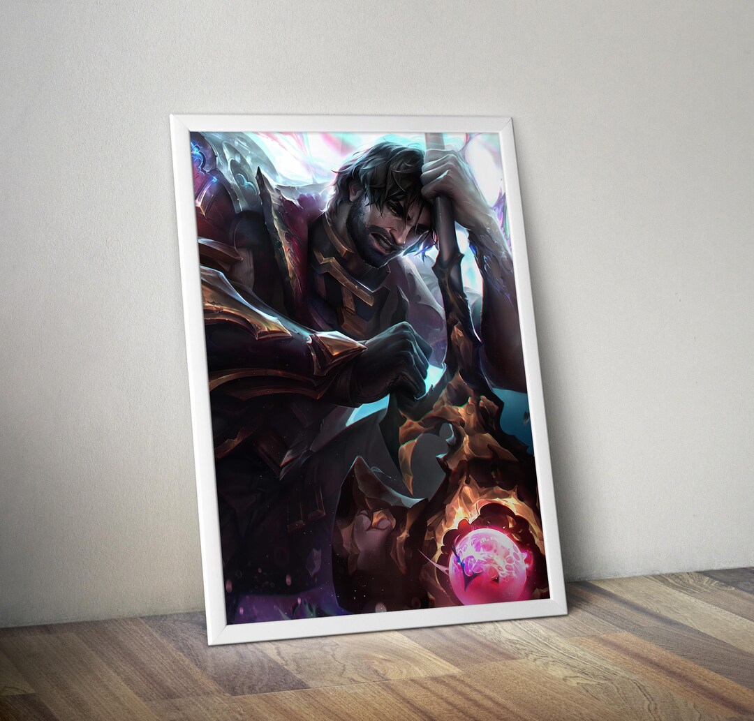 Arcane Survivor Jayce Poster | Arcane Jayce Video Game Poster | Gaming ...