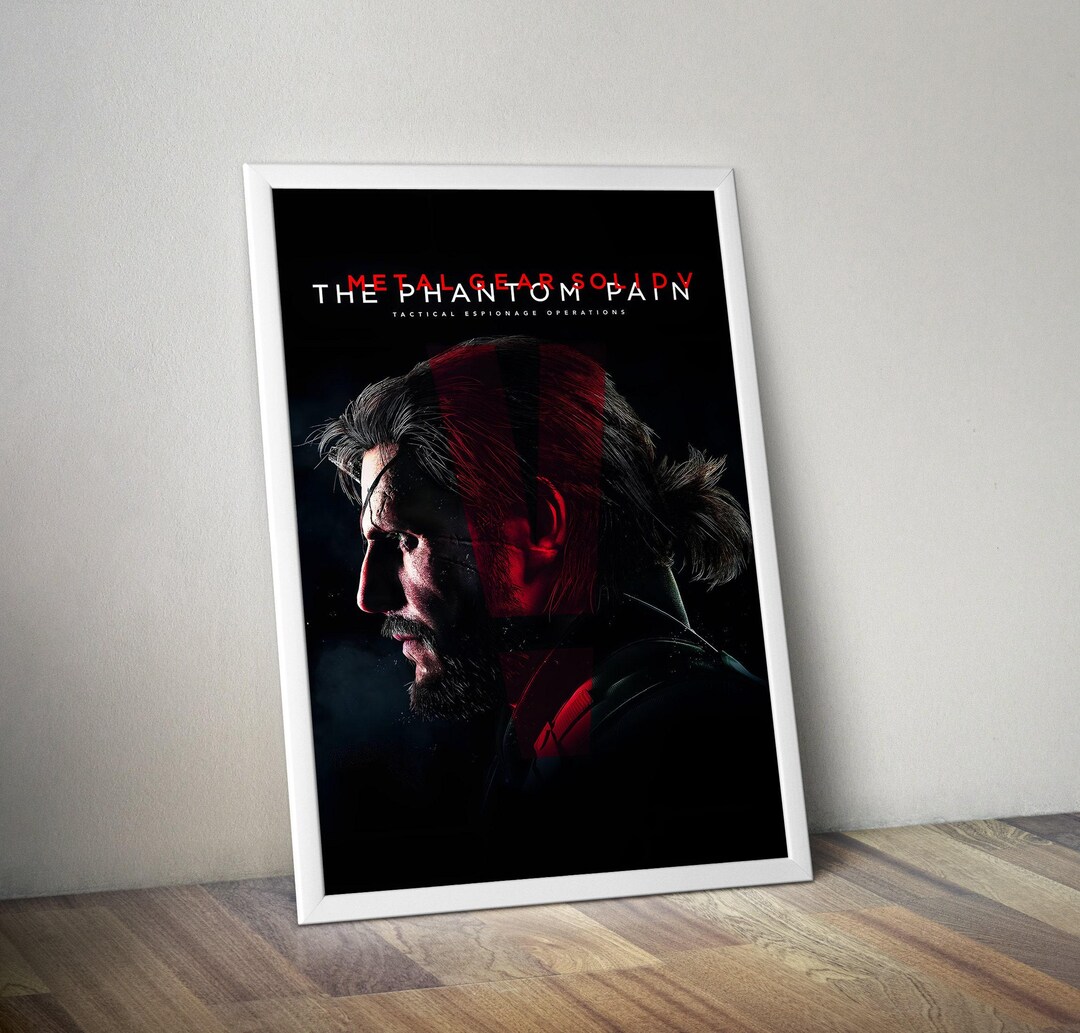 Metal Gear Solid V: the Phantom Pain Poster | Metal Gear Solid Video ...
