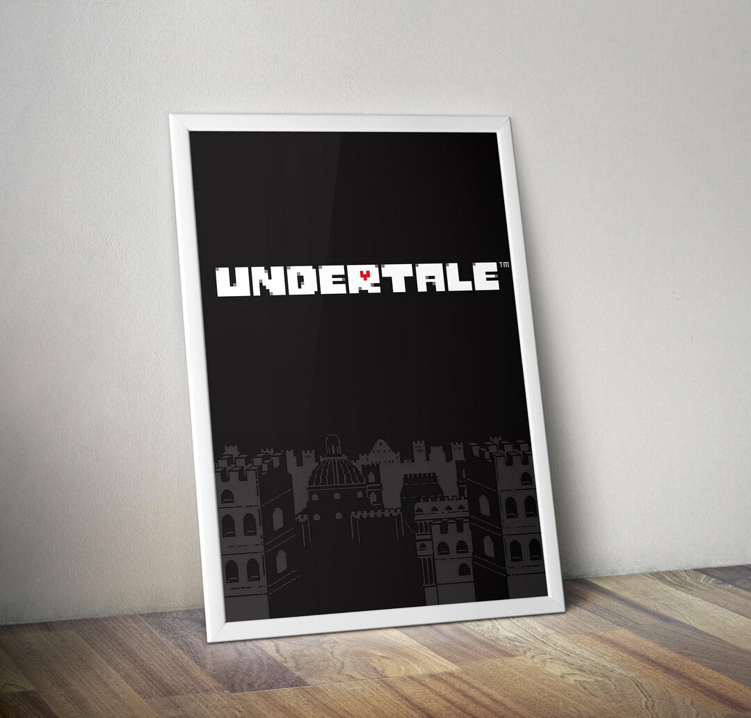 Undertale Poster | Undertale Video Game Poster | Gaming Poster | Game ...