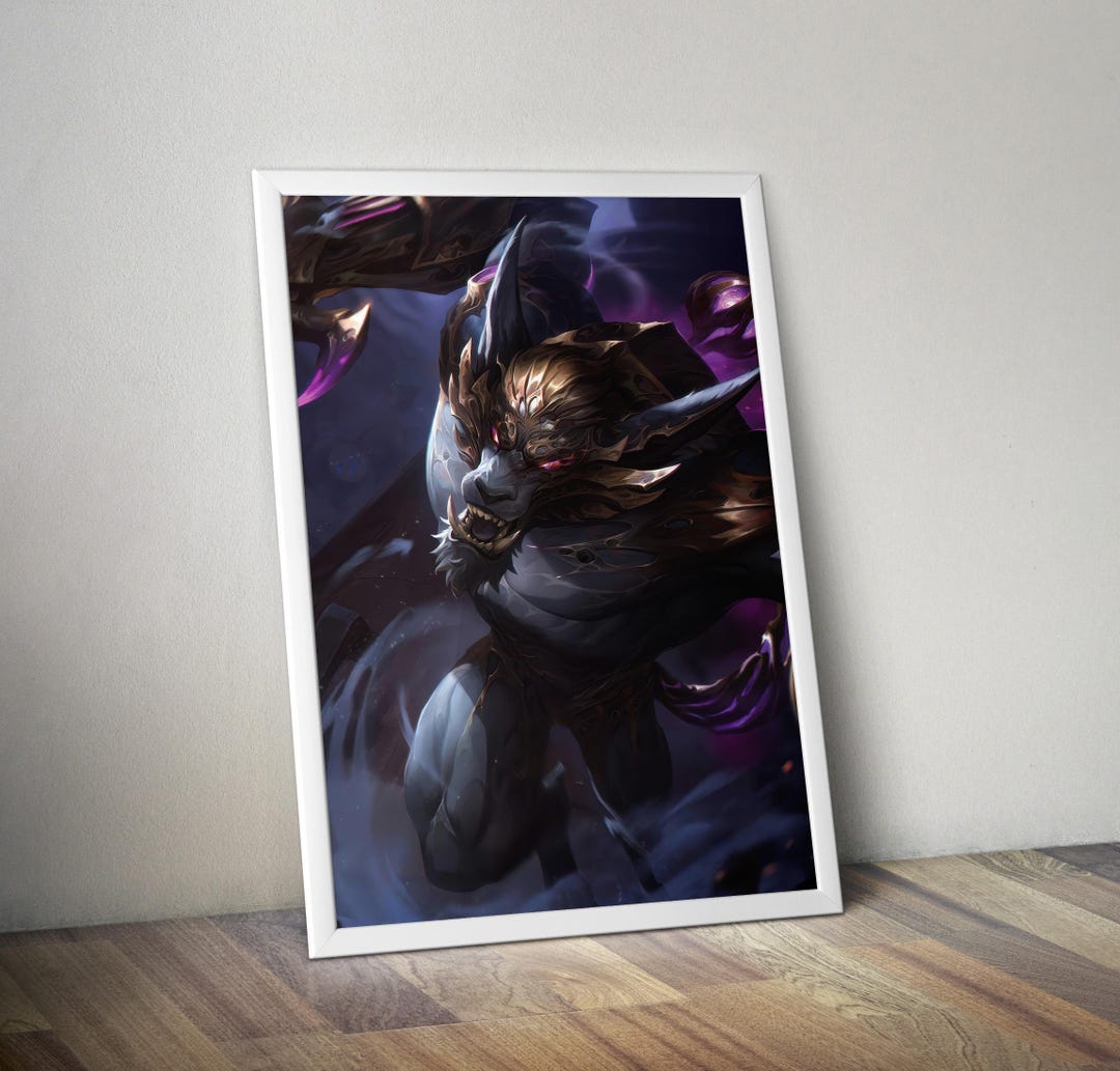 Warwick Vander Arcane Poster | Arcane Warwick Video Game Poster ...