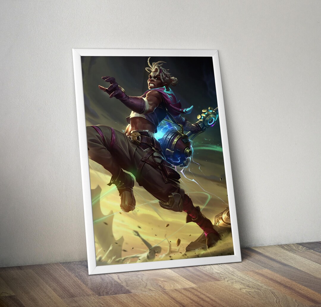 Ekko Last Stand Arcane Poster | Ekko Arcane Video Game Poster | Gaming ...