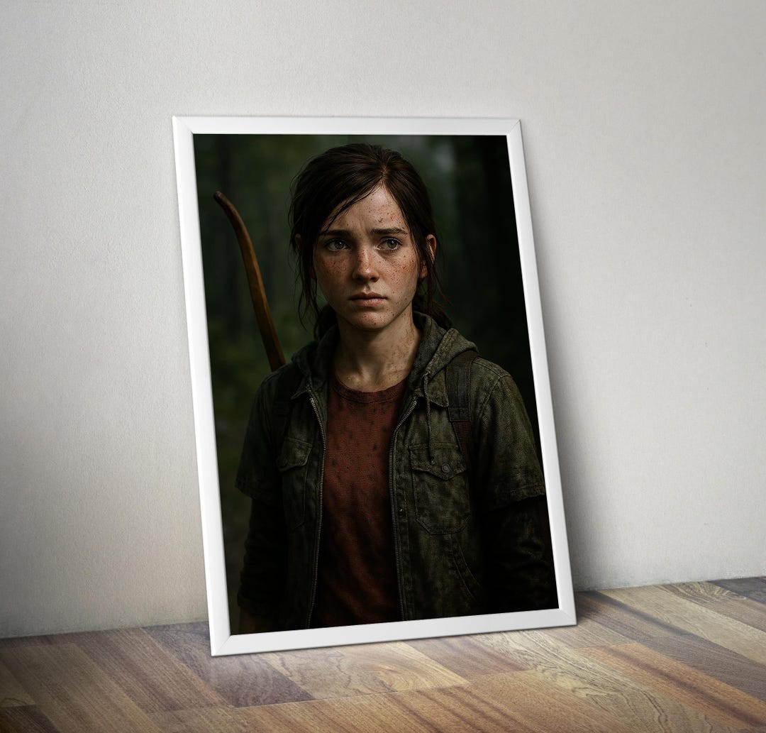 Ellie Poster | the Last of Us Poster | Gaming Poster | Game Poster ...