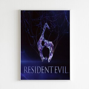 Resident Evil 6 Poster | Resident Evil Video Game Poster | Gaming ...