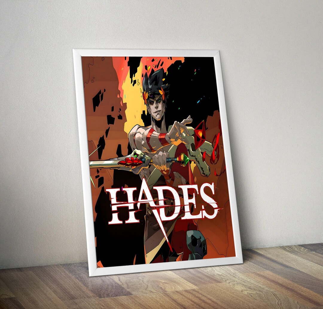 Hades Poster | Zagreus Poster | Gaming Poster | Game Poster | Gamer ...