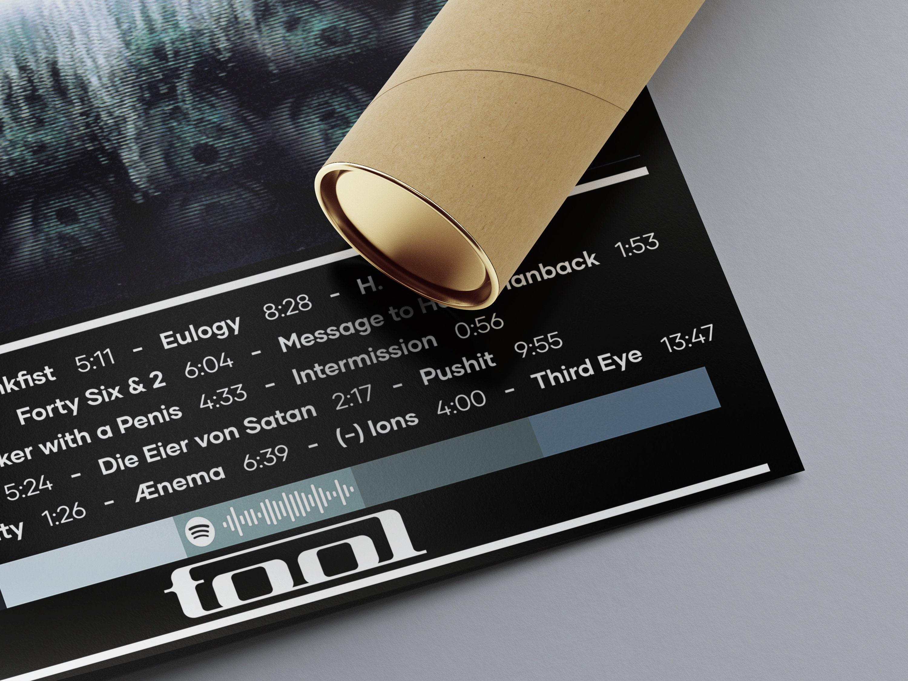 Tool Poster | Aenima Poster | Rock Music Poster | Album Cover Poster ...
