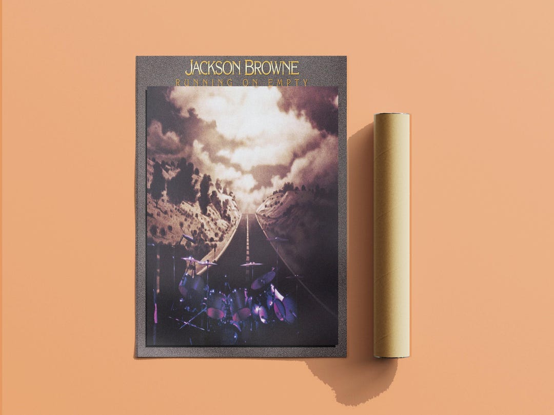 Jackson Browne Poster | Running on Empty Poster | Concert Poster ...
