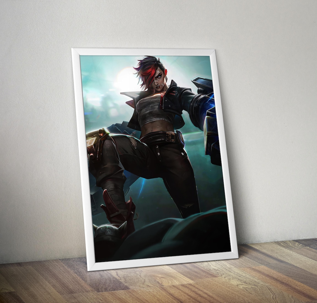Arcane Brawler Vi Poster | Arcane Vi Video Game Poster | Gaming Poster ...