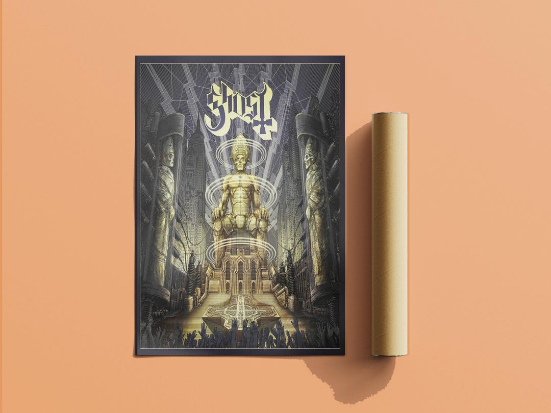Ghost Poster | Ceremony and Devotion Poster | Concert Poster | Album ...
