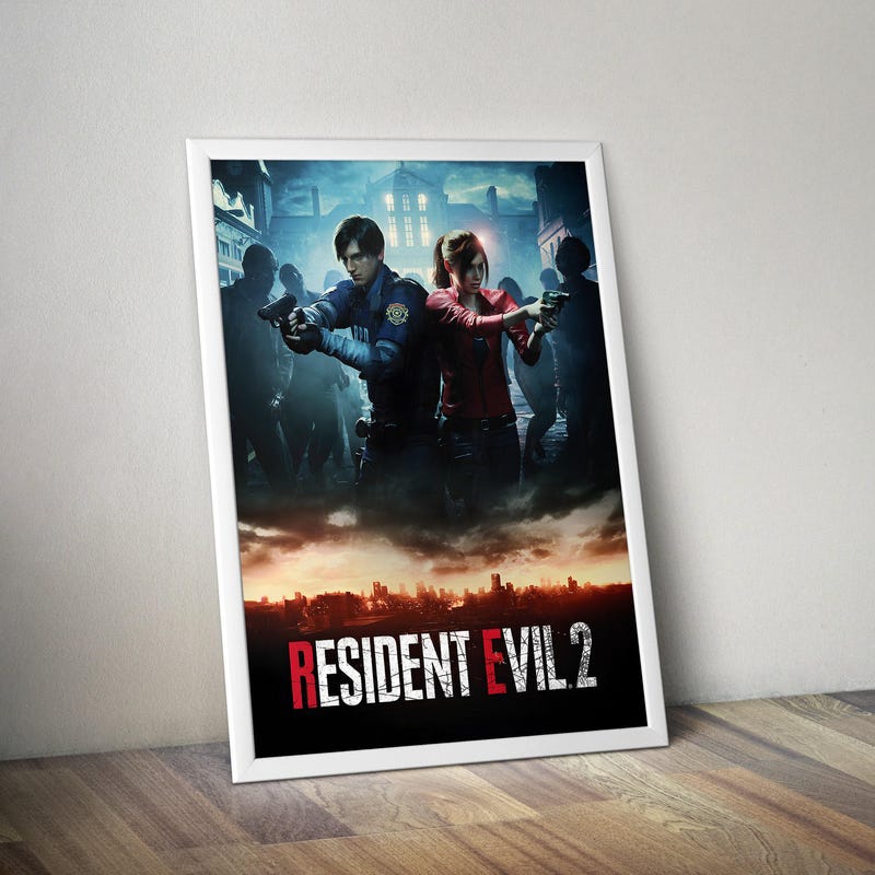 Resident Evil 2 Poster - Etsy