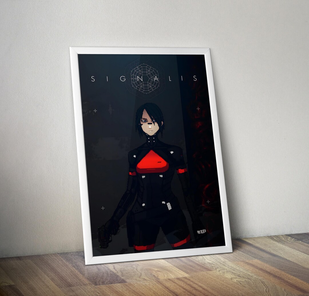 Signalis Poster | SIGNALIS Video Game Poster | Gaming Poster | Game ...