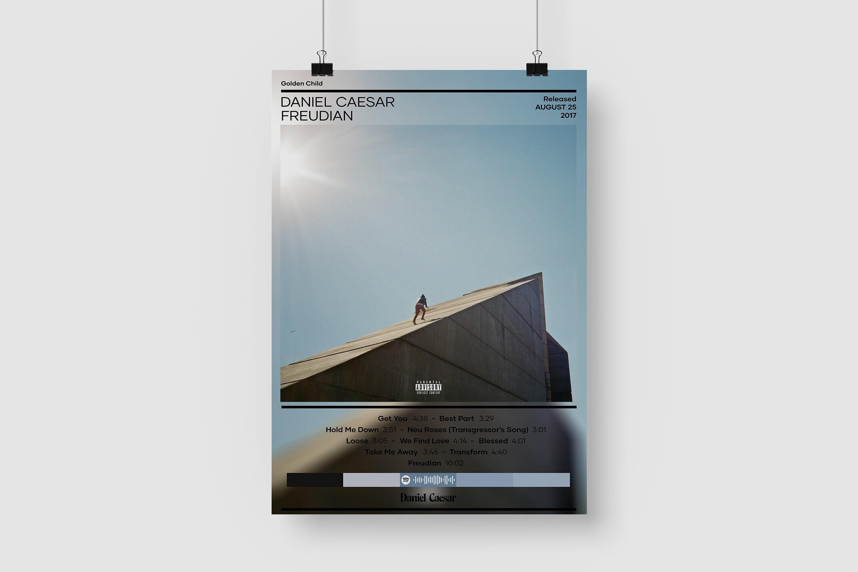 Daniel Caesar Poster | Freudian Poster | Music Poster | Album Cover ...