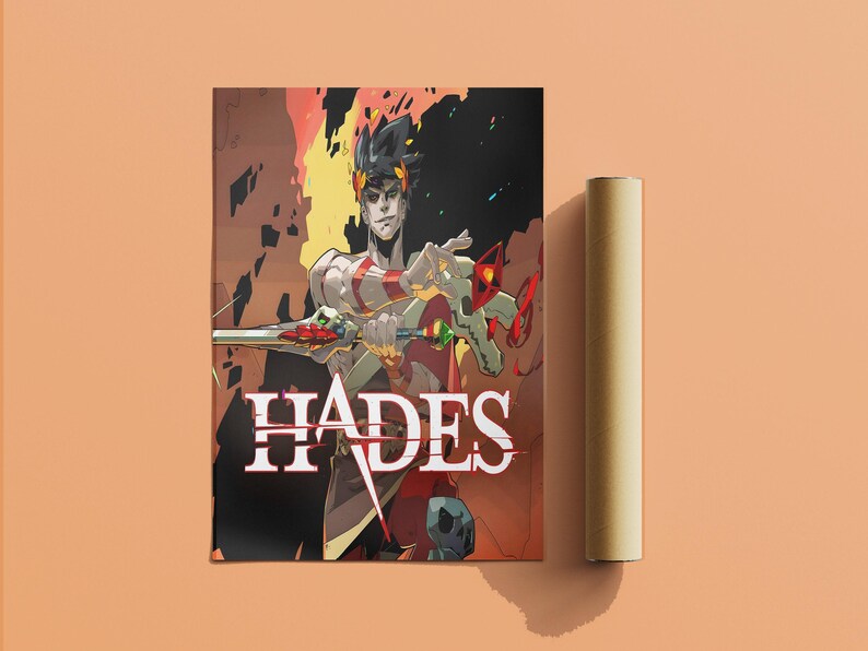 Hades Poster | Zagreus Poster | Gaming Poster | Game Poster | Gamer ...