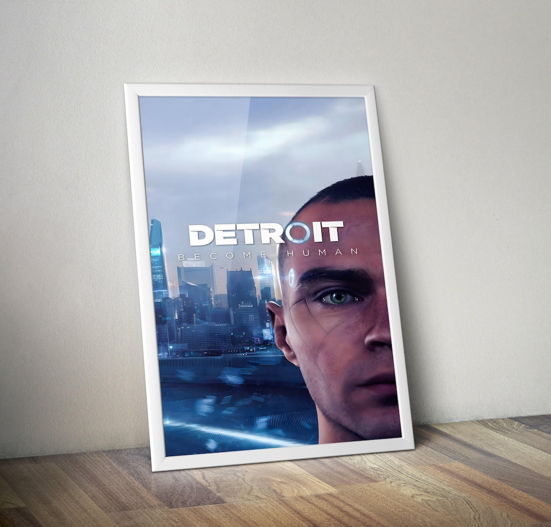 Detroit: Become Human Poster | Markus Poster | Gaming Poster | Video ...