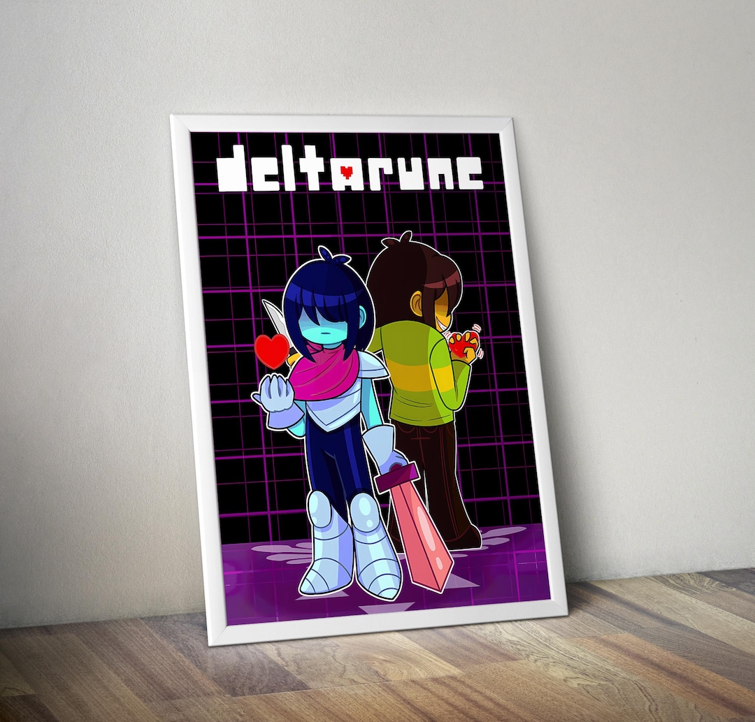 Deltarune Poster | Deltarune Video Game Poster | Gaming Poster | Game ...