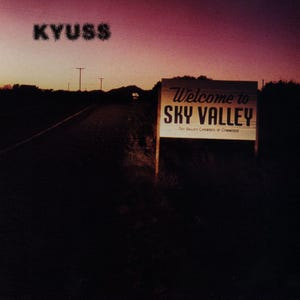 Kyuss Poster | Welcome to Sky Valley Poster | Rock Music Poster | Album ...
