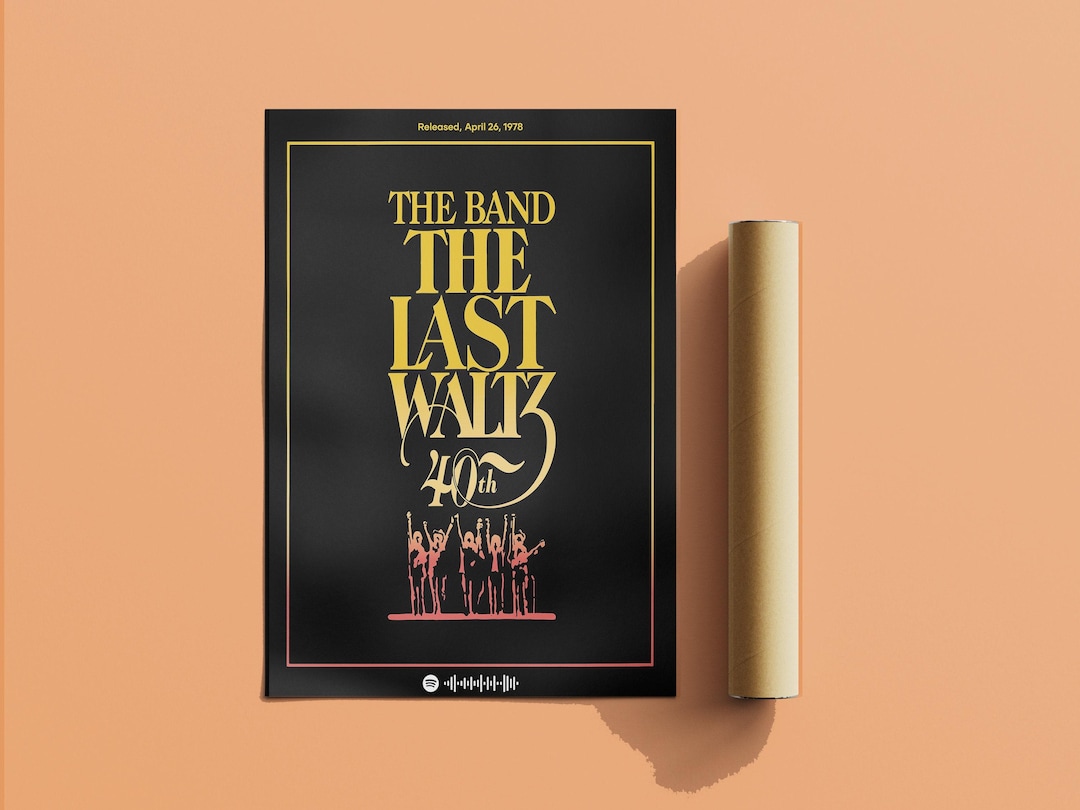 The Band Poster | the Last Waltz Poster | Concert Poster | Album Cover ...