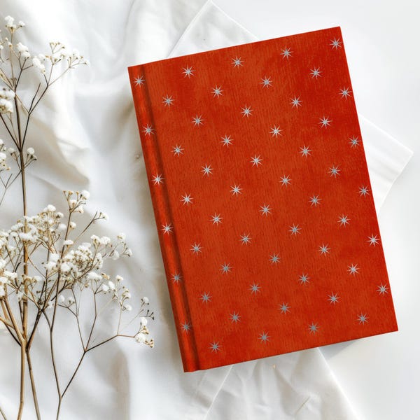 Orange Journal - Etsy