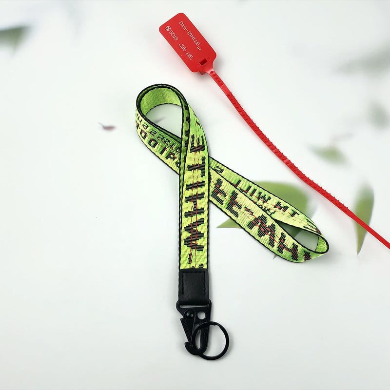 Off White Lanyard - Etsy