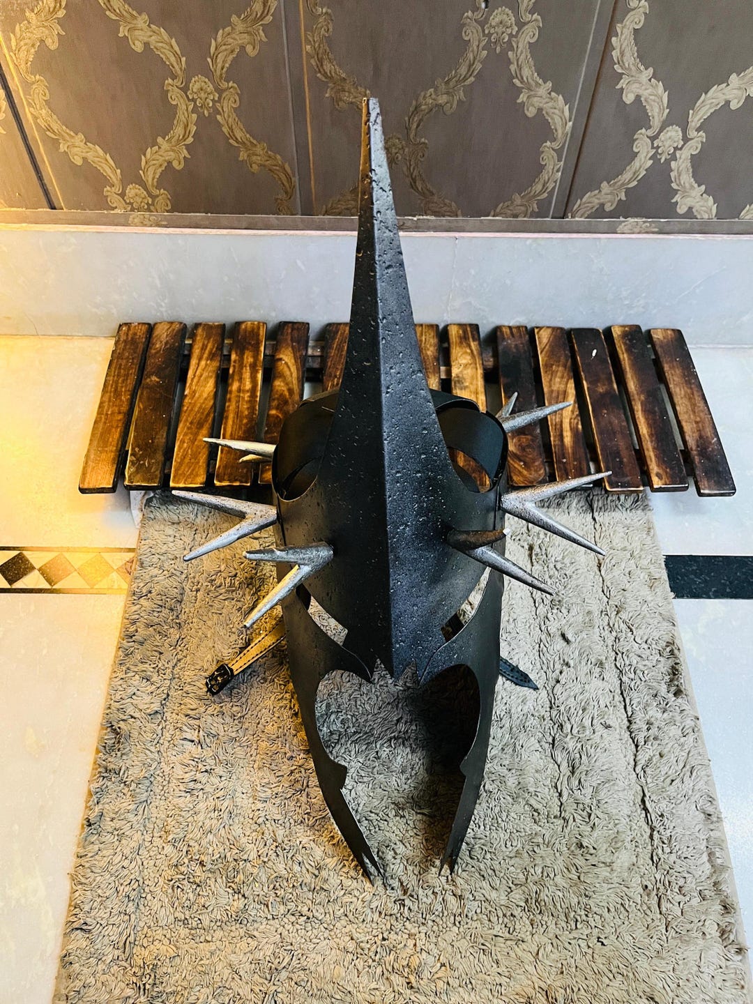 Witch King Nazgul Helmet: Medieval Steel Armor, Ringwraith Cosplay - Etsy