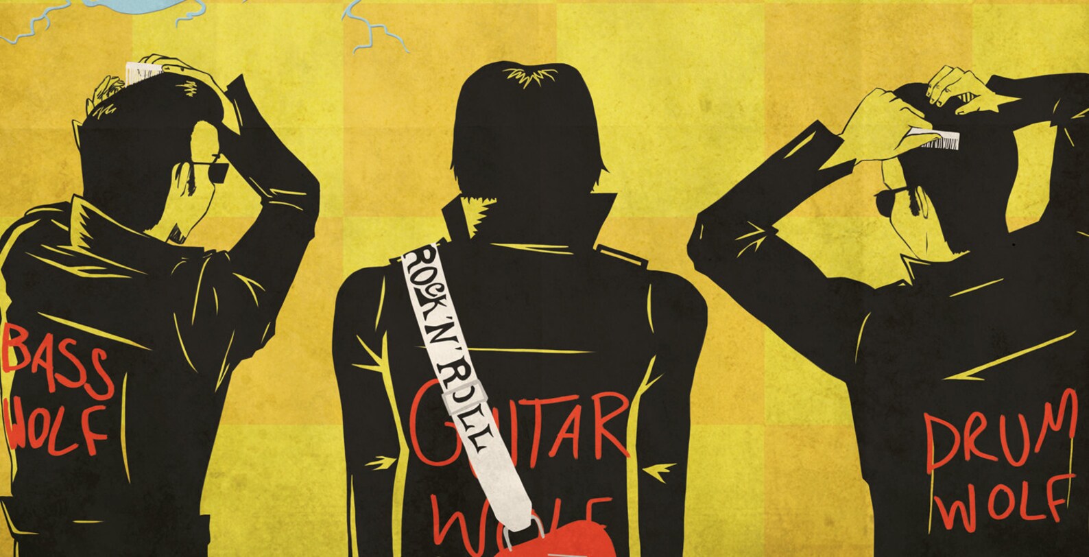 Guitar Wolf Gig Poster WILD ZERO - Etsy