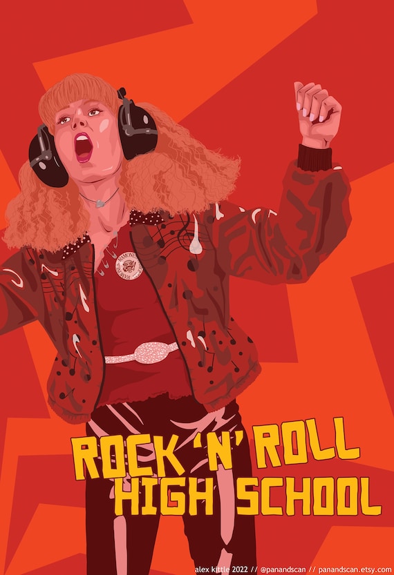 Rock N Roll High School Poster Artwork - Etsy