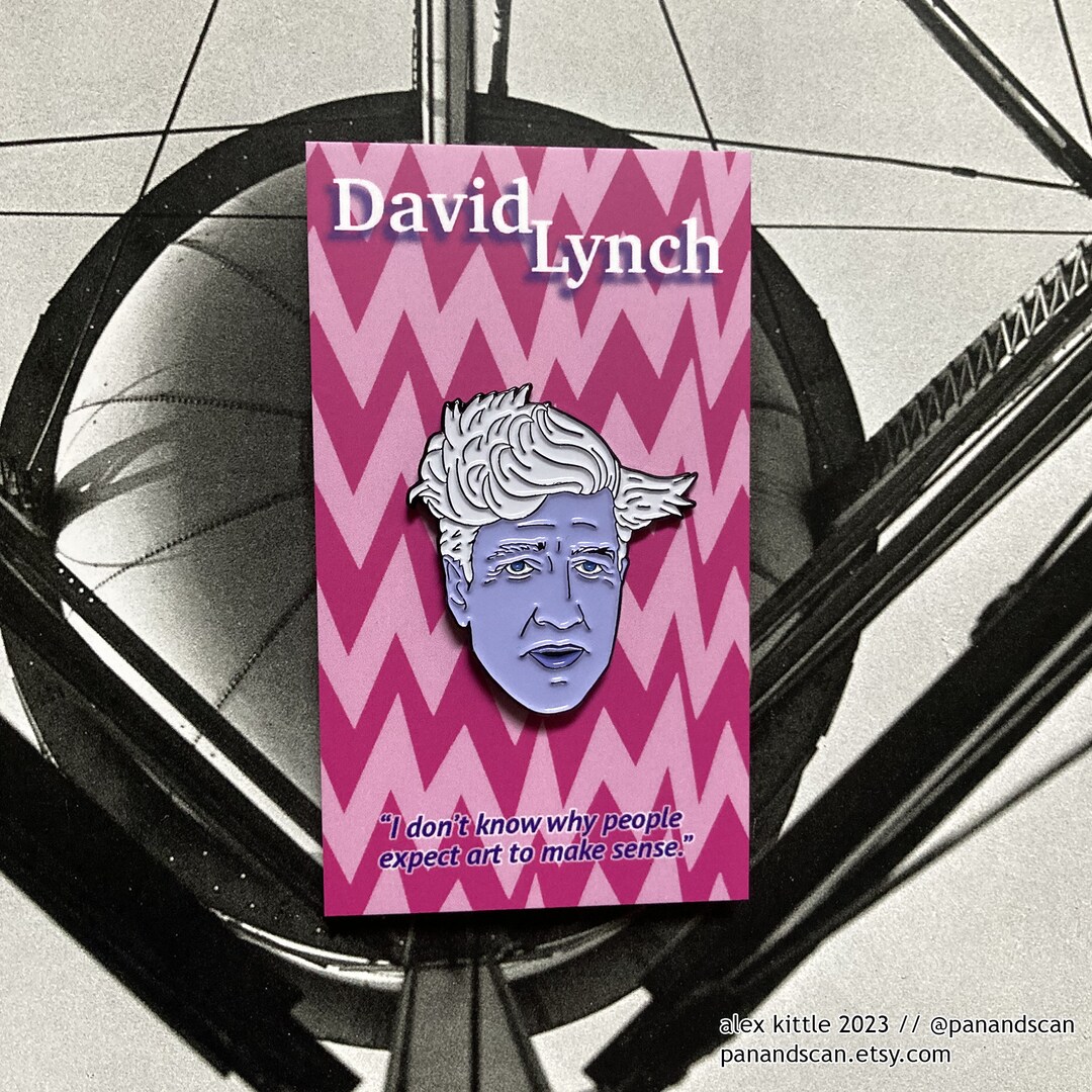 David Lynch Enamel Pin - Etsy