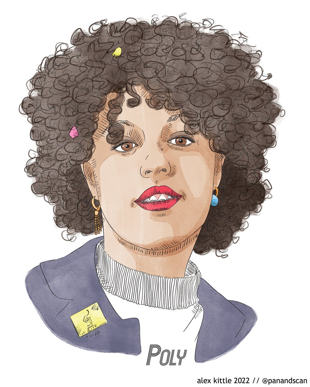 Poly Styrene Portrait Print - Etsy