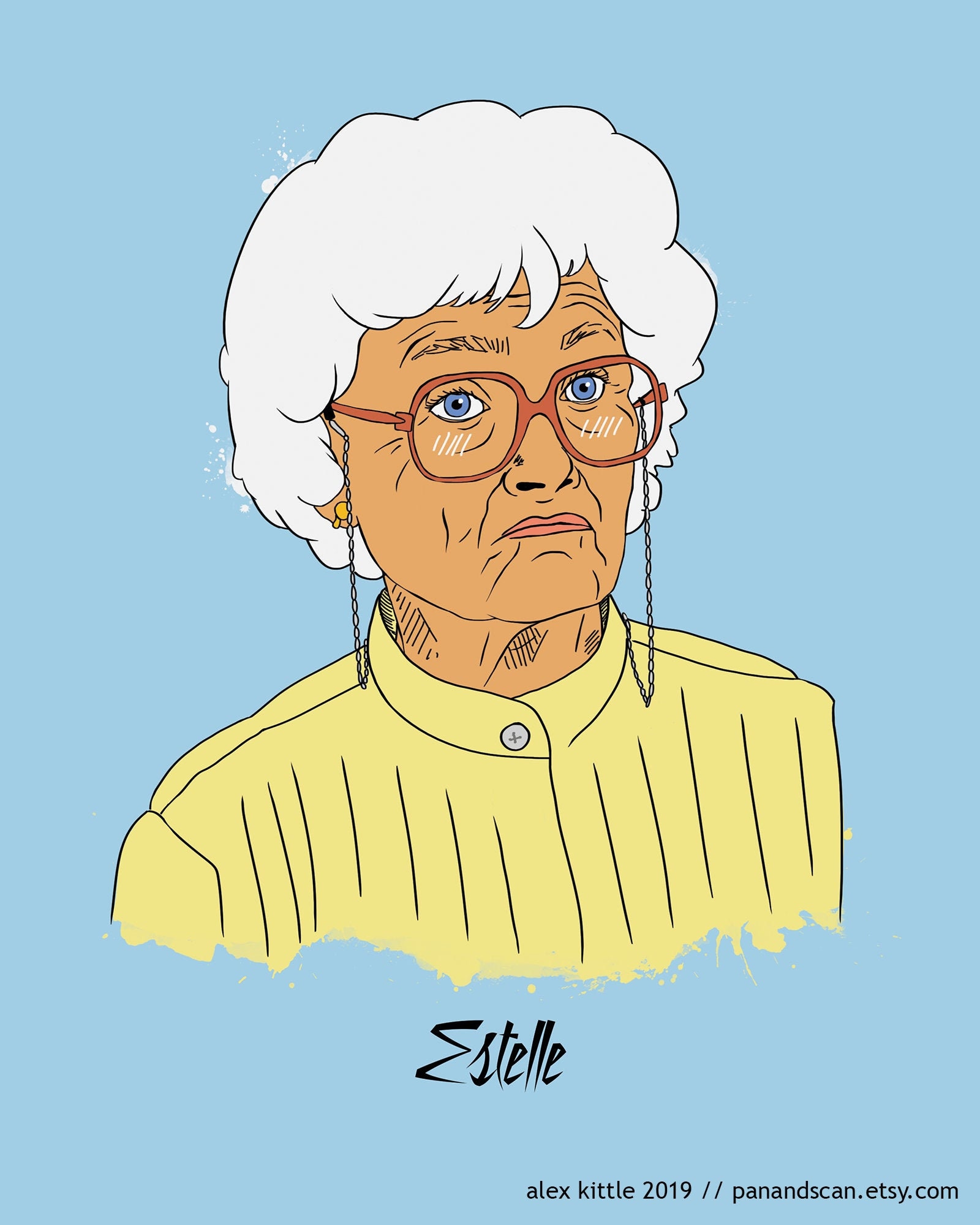 Estelle Getty Golden Girls