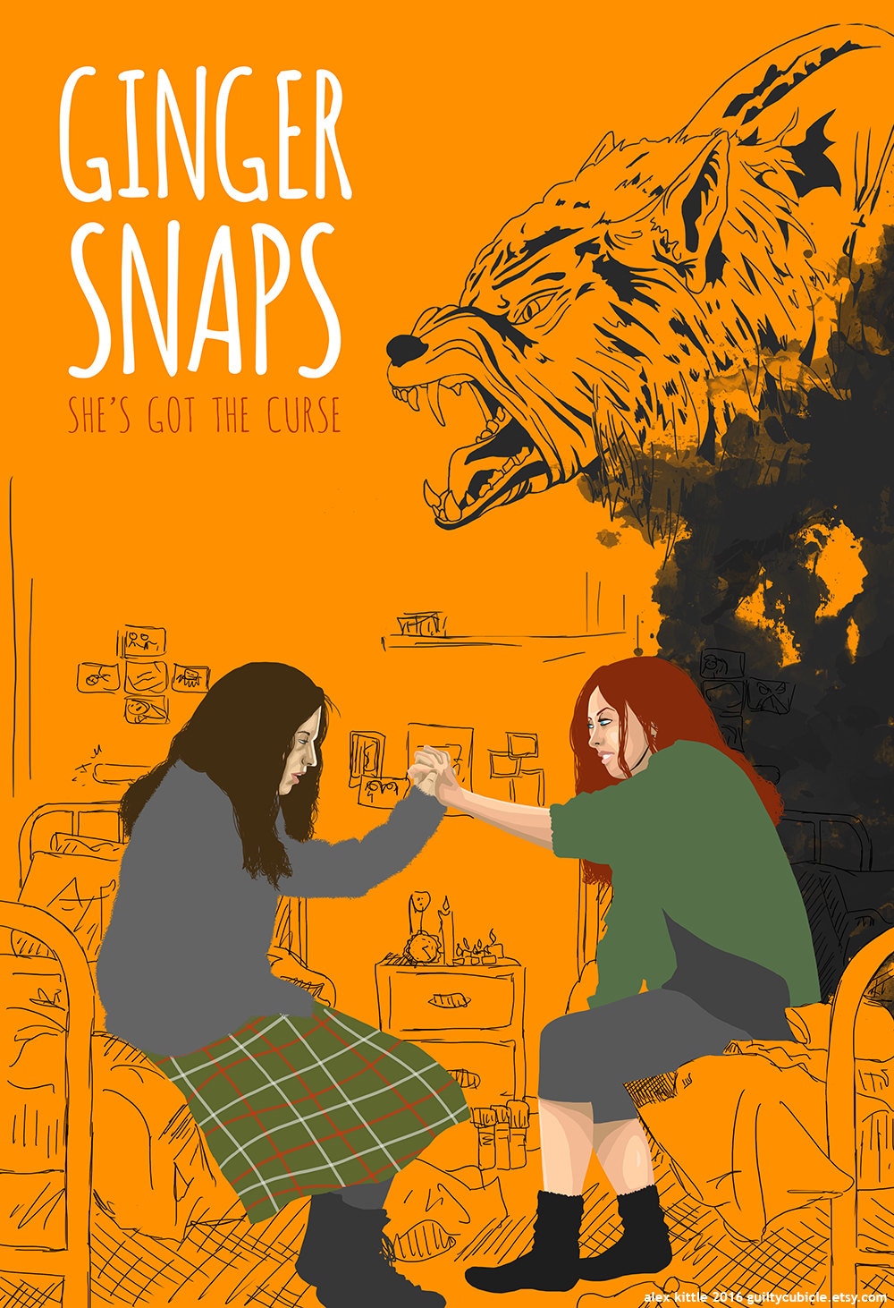 GINGER SNAPS Poster Artwork - Etsy