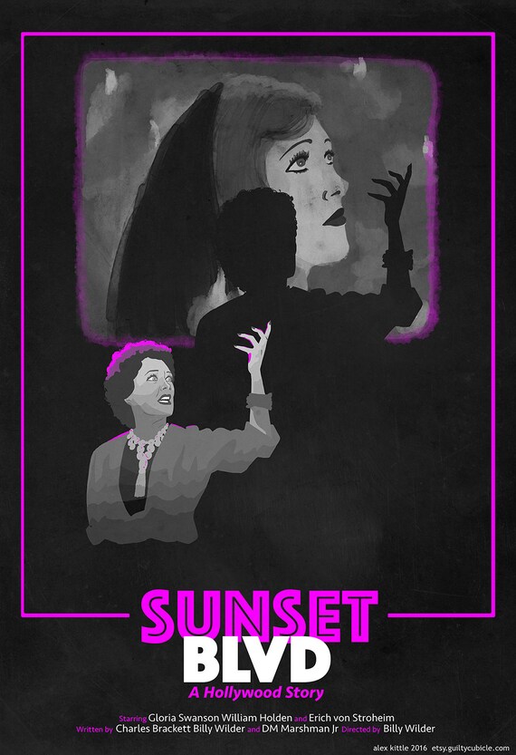 Sunset Boulevard Movie Poster